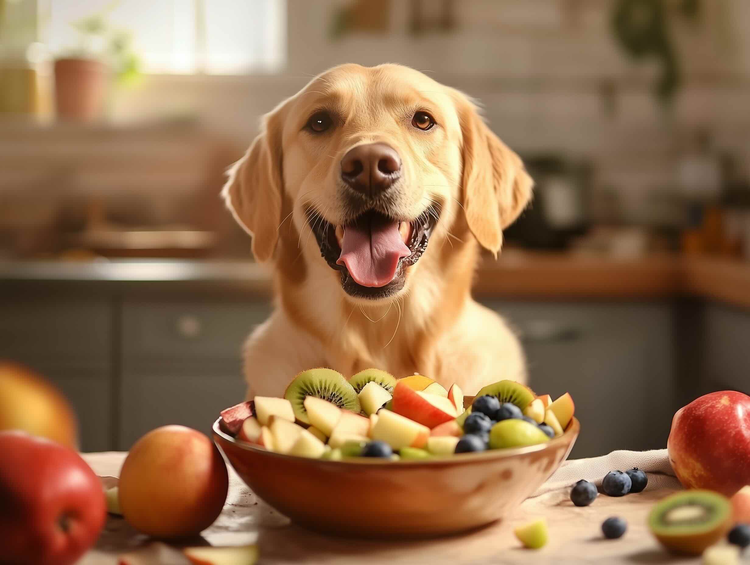 ¿Qué frutas pueden comer los perros? - Adiestrar Perros Barcelona